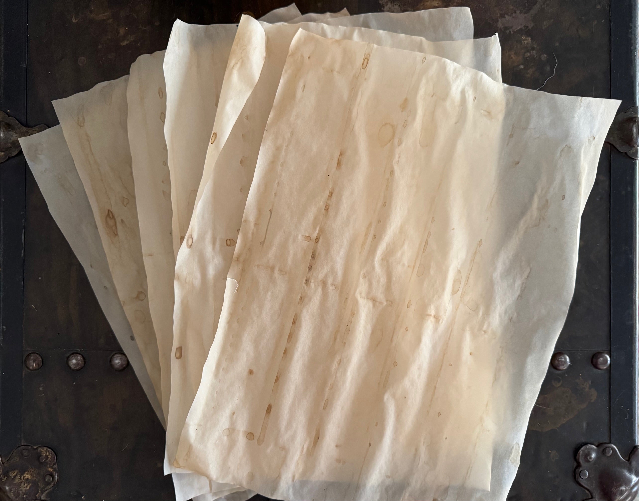 Coffee-Dyed Tracing Paper (Set of 6 sheets) – Taterbuggin'